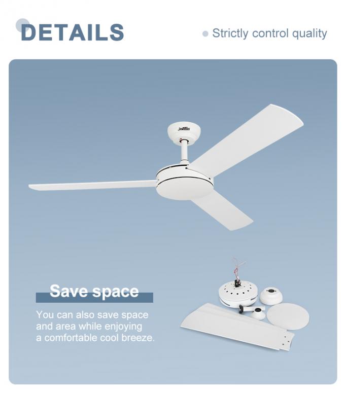 DCF-W986 MDF Blade 35W Noiseless Ceiling Fan With 5 Speeds Remote Control
