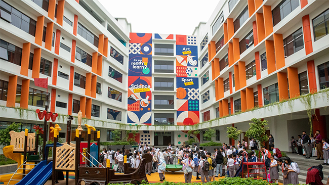 International School ceiling fan project