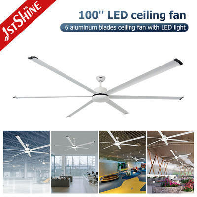 100'' Industrial Ceiling Fan With Light Big Size High Air Volume ...