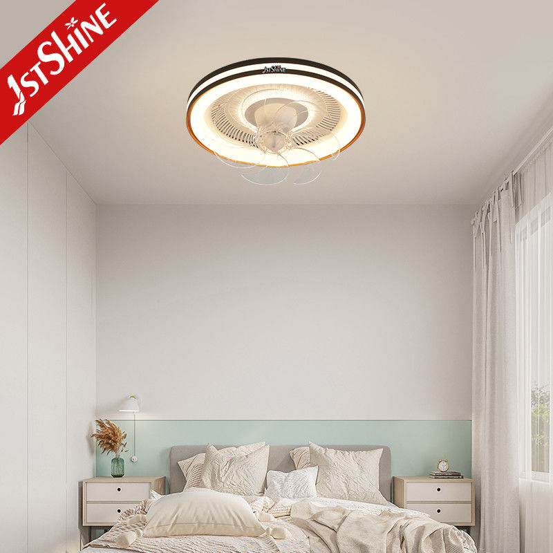 360 Degree Rotation LED Ceiling Fan With Swing Head , Indoor Bedroom ...
