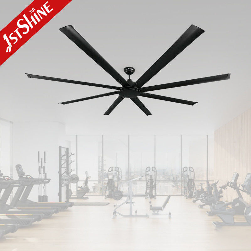 OEM Remote Control Workout Room Ceiling Fans With Light Gymnasium