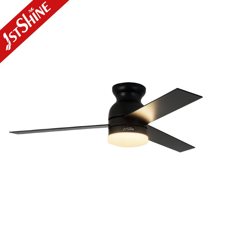 5 Speed Remote Control Decorative Ceiling Fan , Mdf Blades Black ...