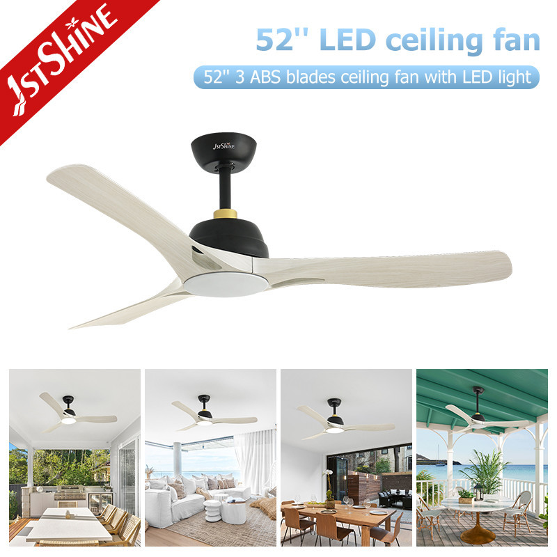 DC Motor Remote LED Ceiling Fan Smart App Control OEM 220v