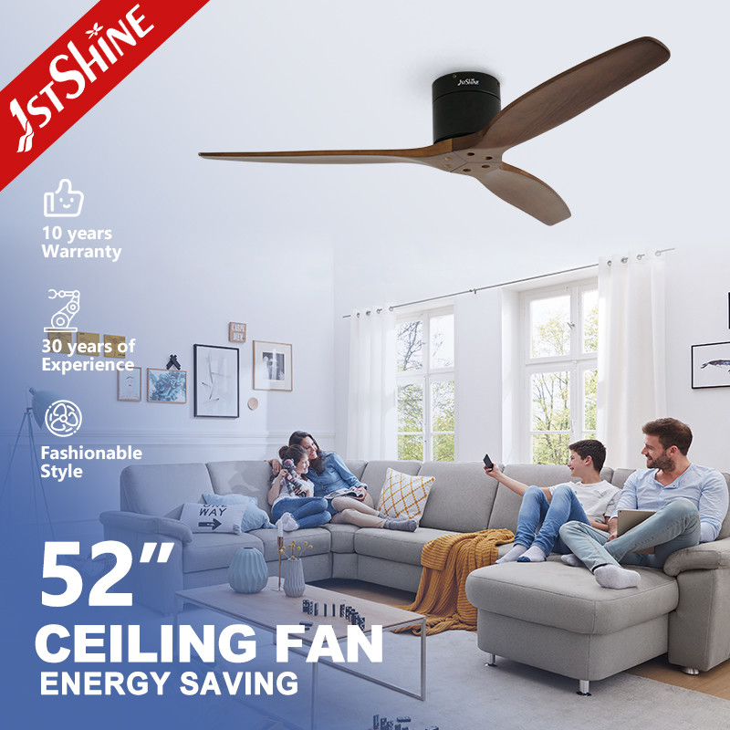 220V 60w Home Decoration Ceiling Fan With Remote Control AC Motor