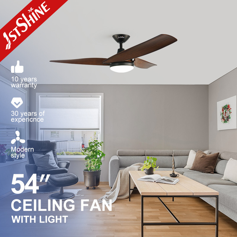 High RPM Large Airflow Plastic Dimmable Ceiling Fan Light With Remote ...