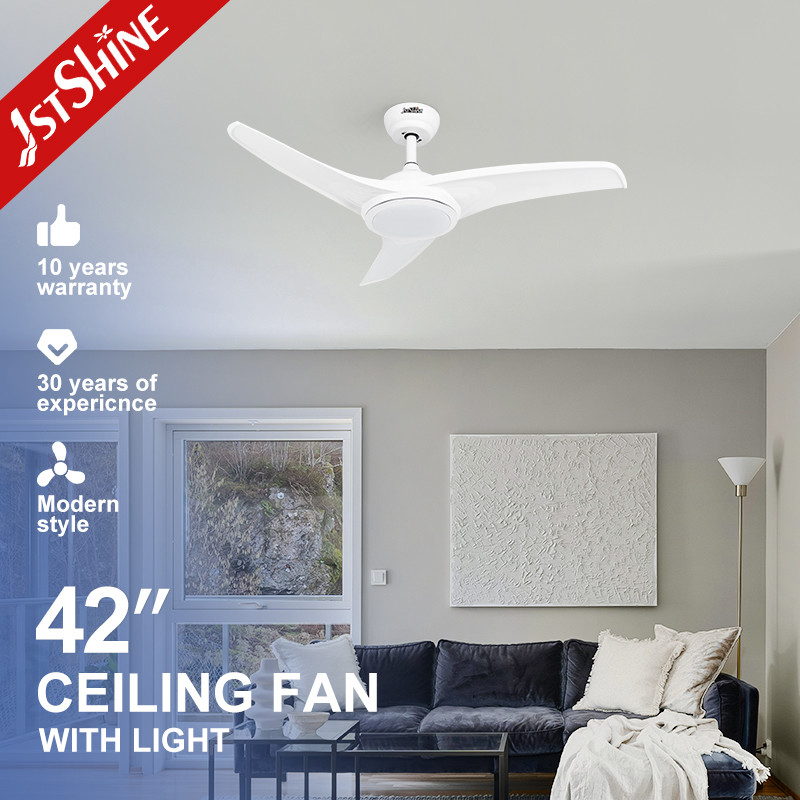 220V 50HZ Color Changing Lighting Ceiling Fan With Remote Control