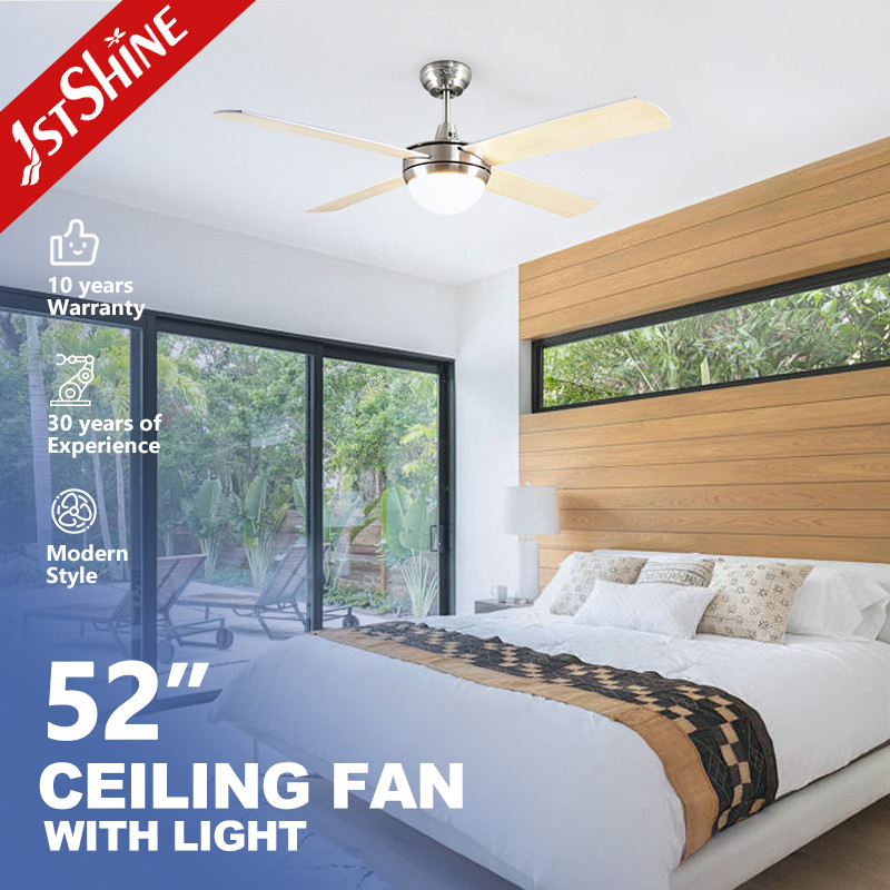 Decorative Smart Restaurant Ceiling Fans Remote Control Air Conditioning