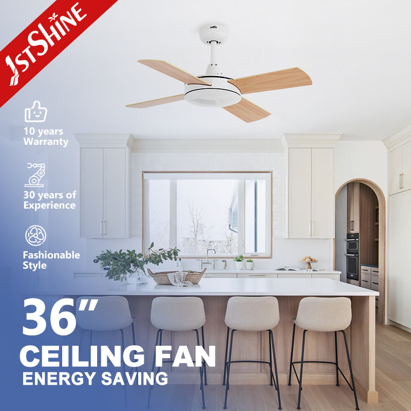 Kids Room 36 Inches Ceiling Fan with MDF Blade AC Motor Without Light ...