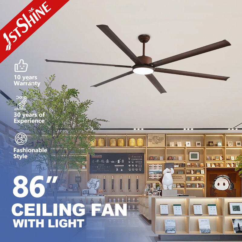 Metal Ceiling Fan With Aluminum Blade High Air Volume For Office